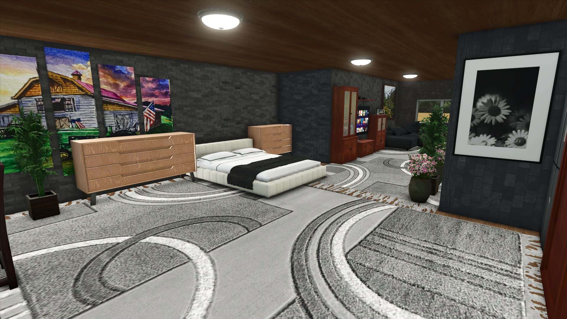 FS25 Apartment v1.0.1.0 - FS 25 Buildings Mod Download