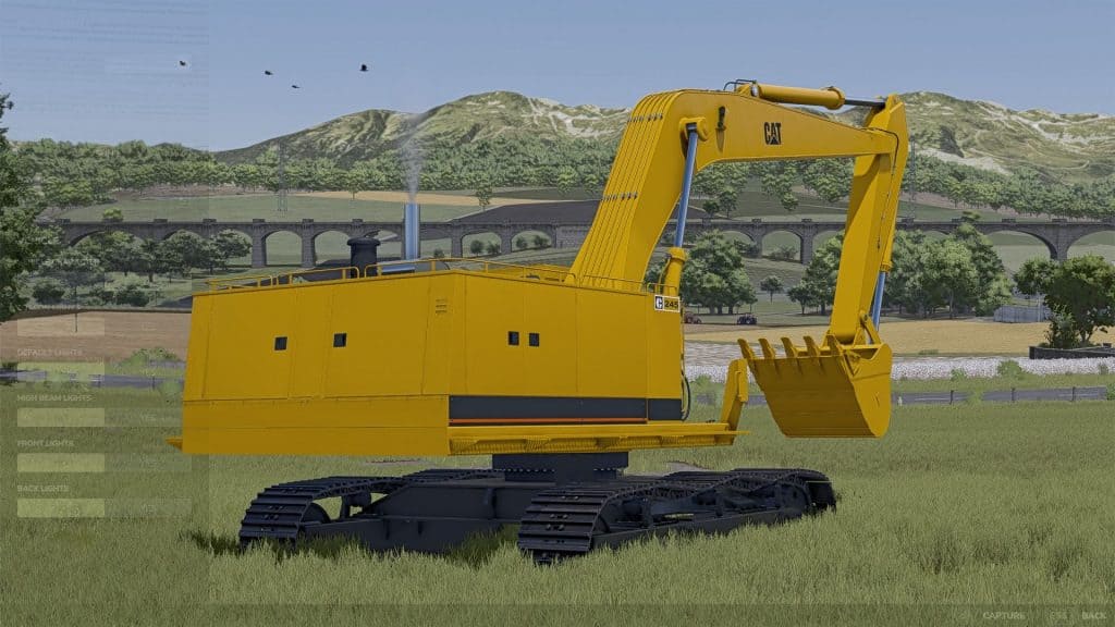 FS25 CAT 245 v1.0 - FS 25 Forklifts / Excavators Mod Download