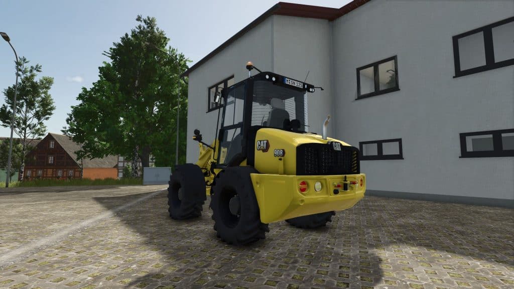 FS25 CAT 908 BETA v1.0 - FS 25 Forklifts / Excavators Mod Download