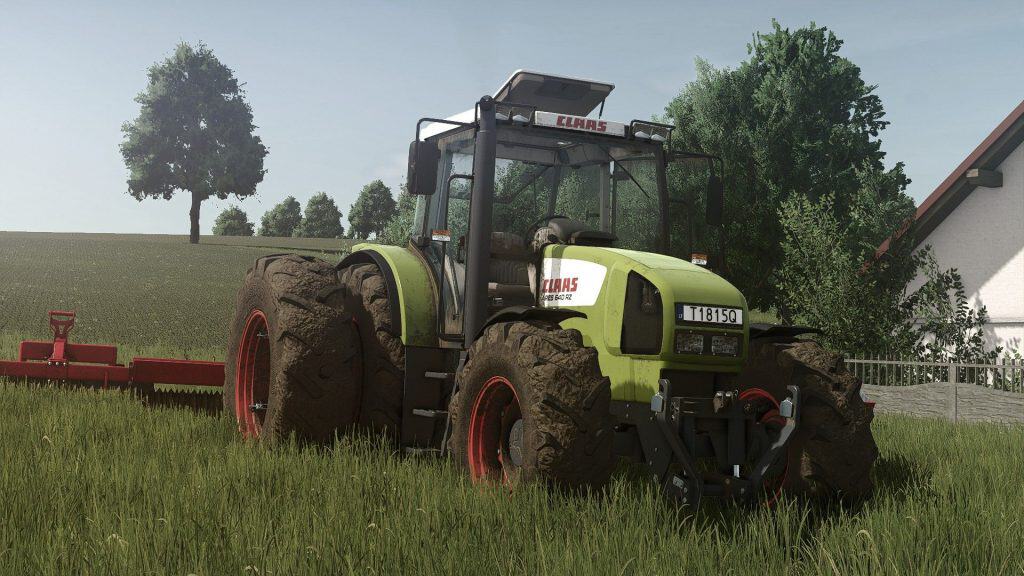 FS25 Claas Ares 600 v1.0.1.2 - FS 25 Tractors Mod Download
