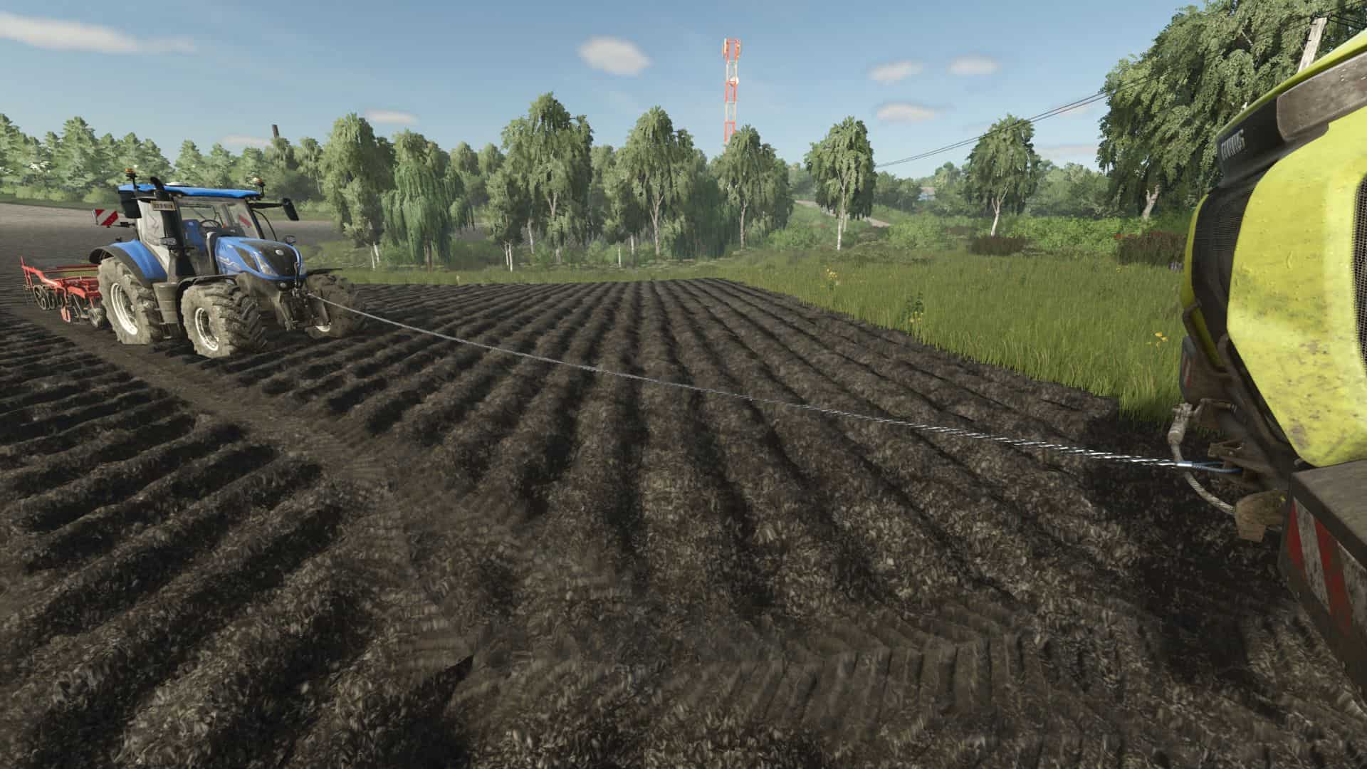 FS25 Connecting Tow Cable v1.0.1.0 - FS 25 Other Mod Download
