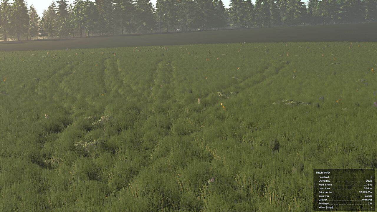 FS25 Crop Destruction Outside Fields v1.0 - FS 25 Other Mod Download