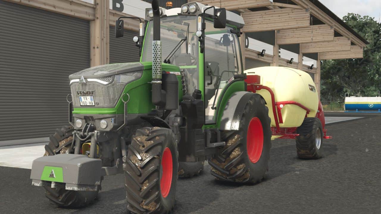 FS25 Fendt 200 Palatina Vario v1.0 - FS 25 Tractors Mod Download