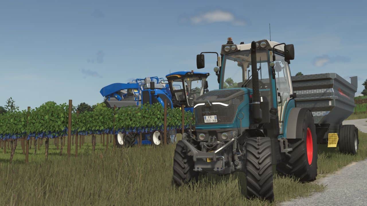 FS25 Fendt 200 Palatina Vario v1.0 - FS 25 Tractors Mod Download