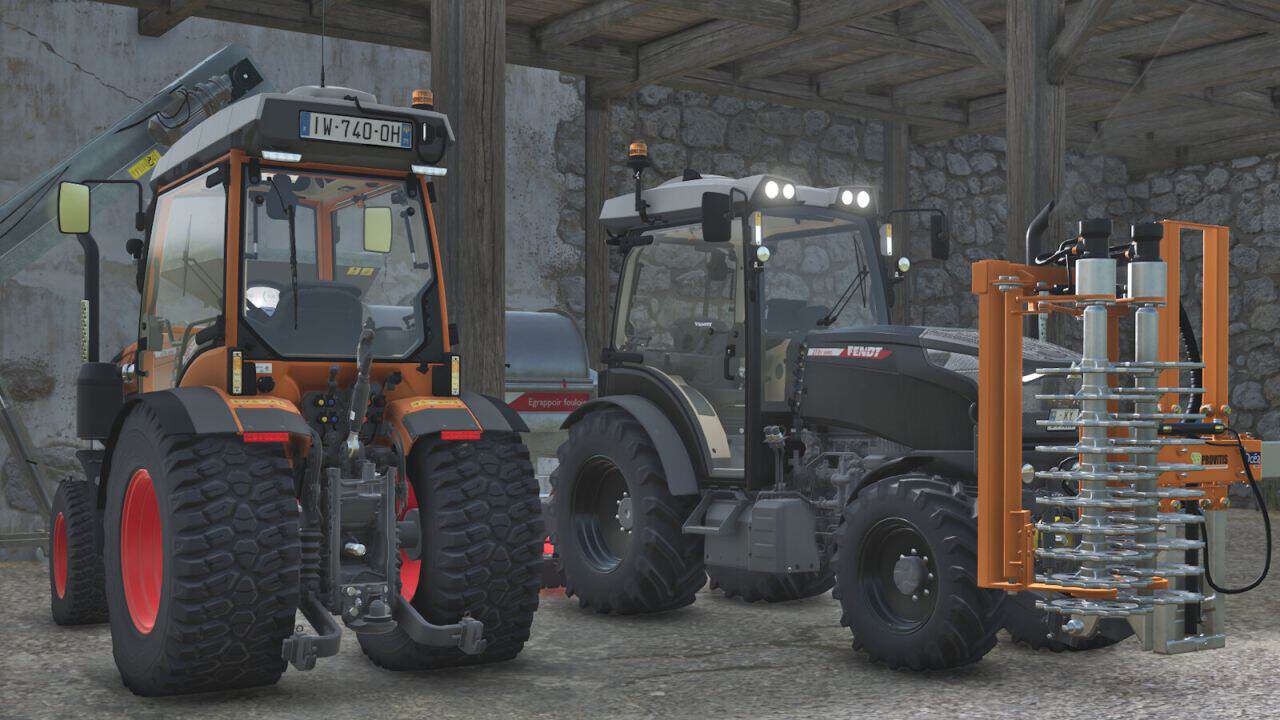 FS25 Fendt 200 Palatina Vario v1.0 - FS 25 Tractors Mod Download