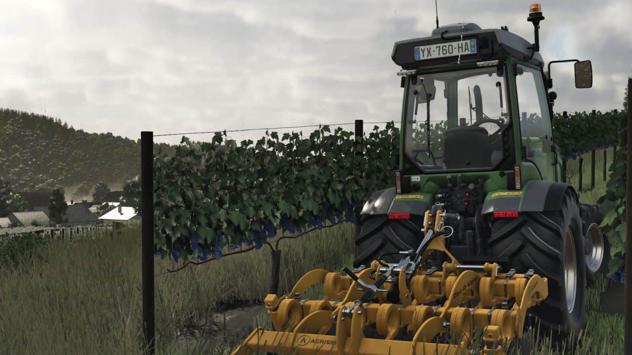 FS25 Fendt 200 Palatina Vario v1.0 - FS 25 Tractors Mod Download