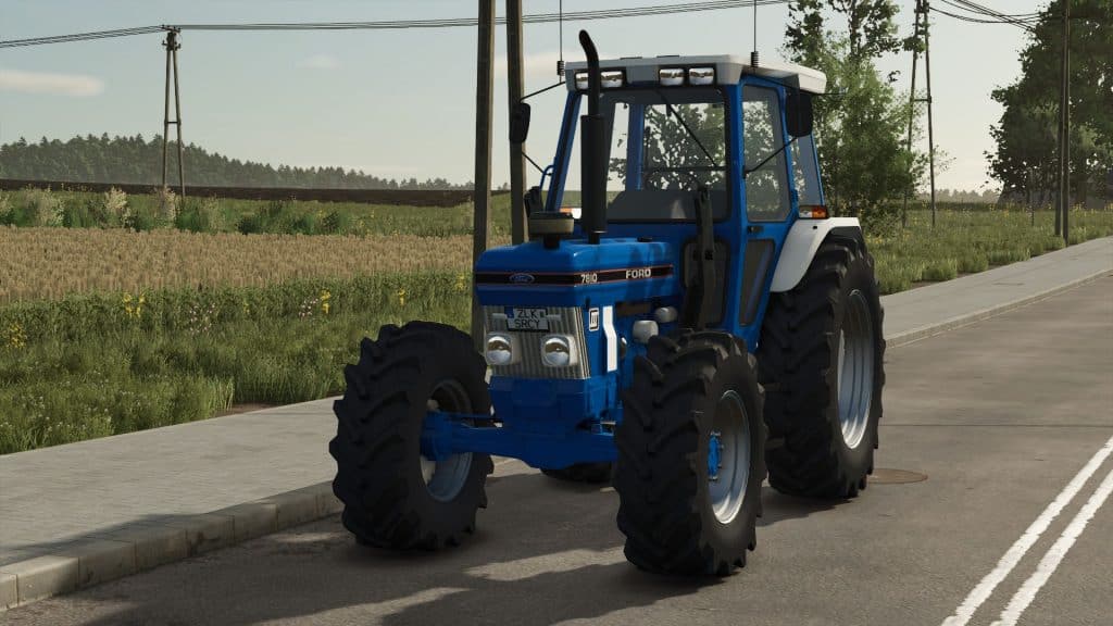 FS25 Ford 7810 v1.0.0.3 - FS 25 Tractors Mod Download