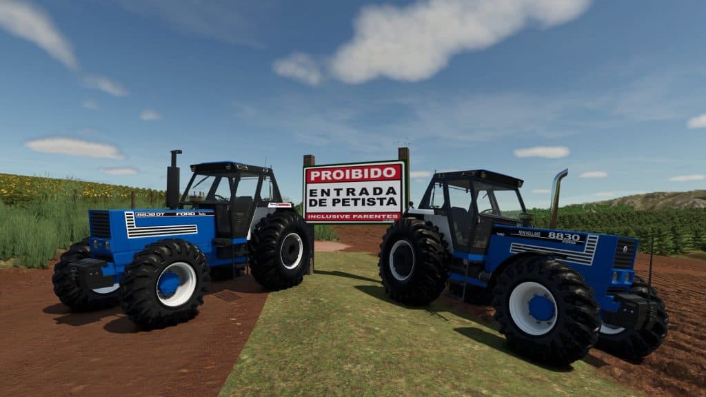 FS25 Ford 8830 DT v1.1 - FS 25 Tractors Mod Download