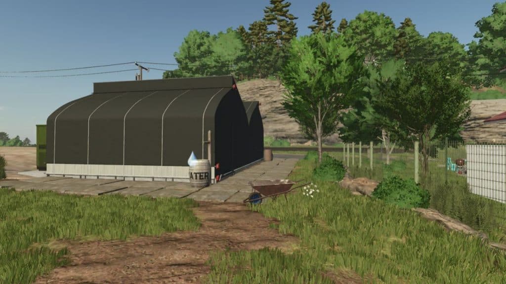 FS25 Fountain Barrel Water V1.0 - FS 25 Other Mod Download