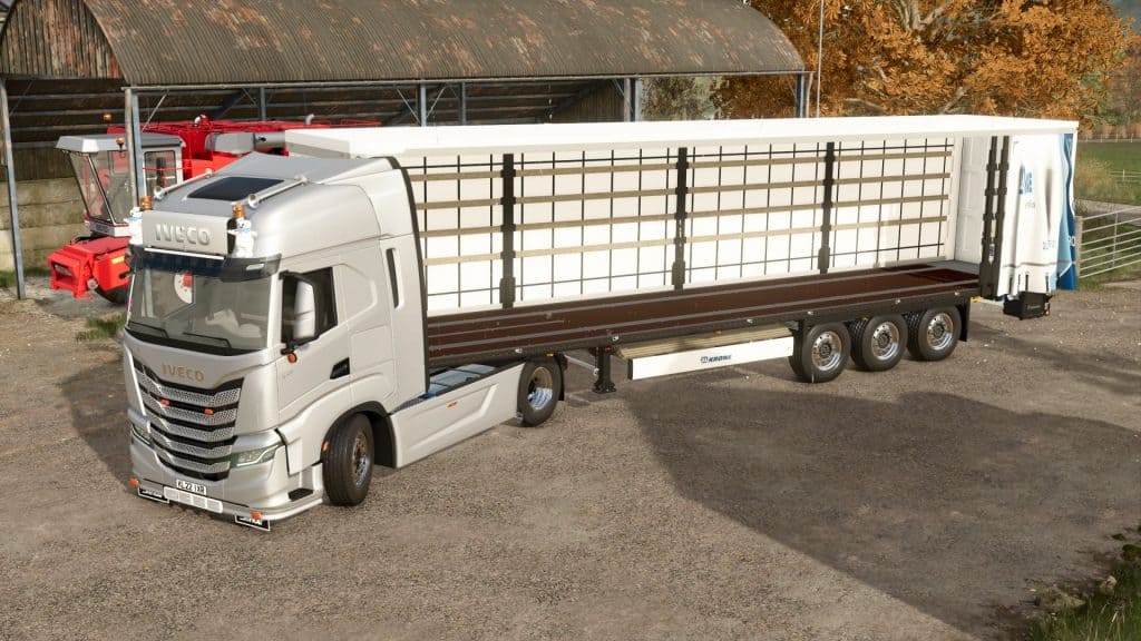 FS25 Iveco S-Way v1.0 - FS 25 Trucks Mod Download