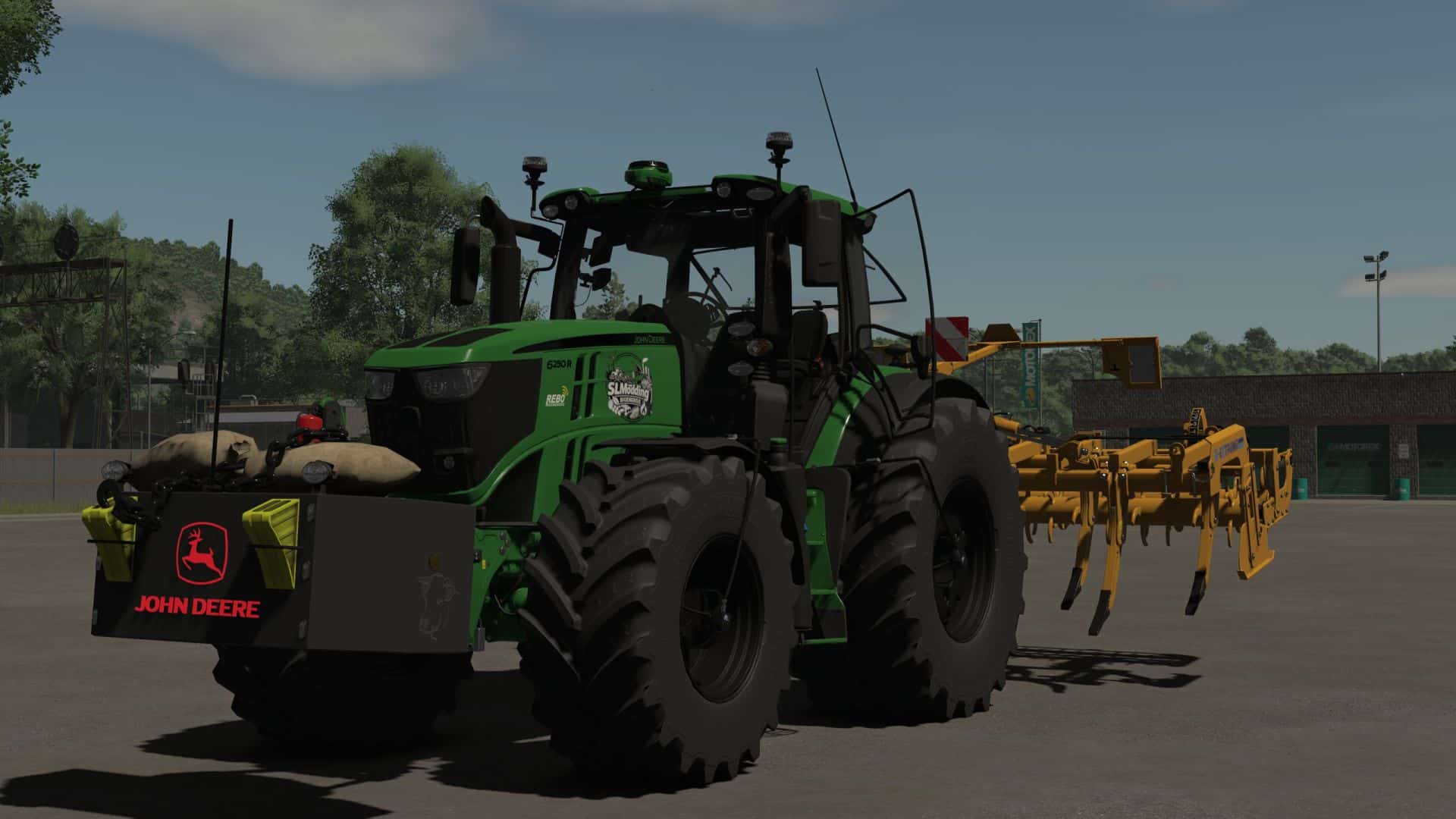 FS25 John Deere 6R Edit v1.1.0.1 - FS 25 Tractors Mod Download