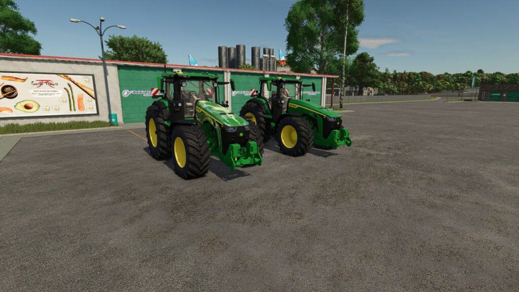 FS25 John Deere 8R Series 2020 v1.0 - FS 25 Tractors Mod Download