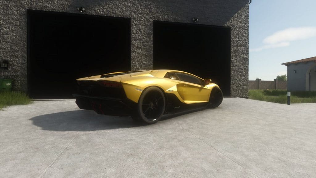 FS25 Lamborghini Aventador 2022 v1.0 - FS 25 Cars Mod Download