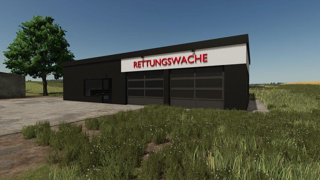 FS25 Lifeguard station v1.0.0.4 - FS 25 Buildings Mod Download