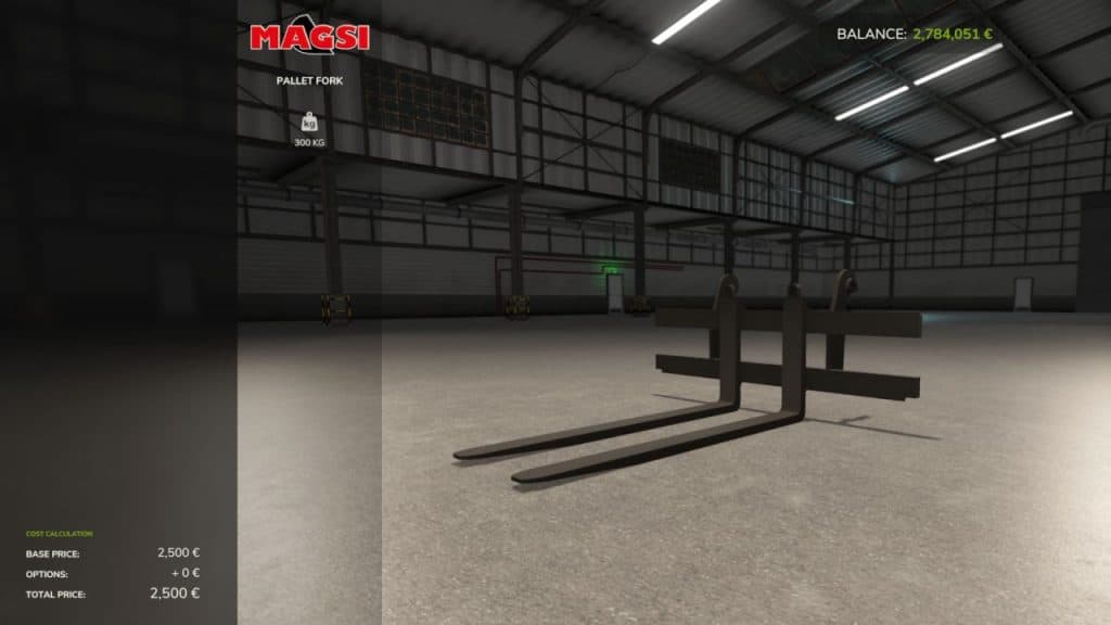 FS25 Longer and Wider Loader Forks v1.0 - FS 25 Implements & Tools Mod ...