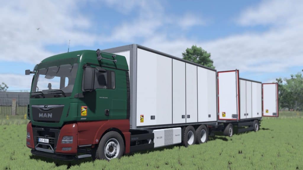 FS25 MAN TGX 26640 Box Pack v1.0 - Mod Download