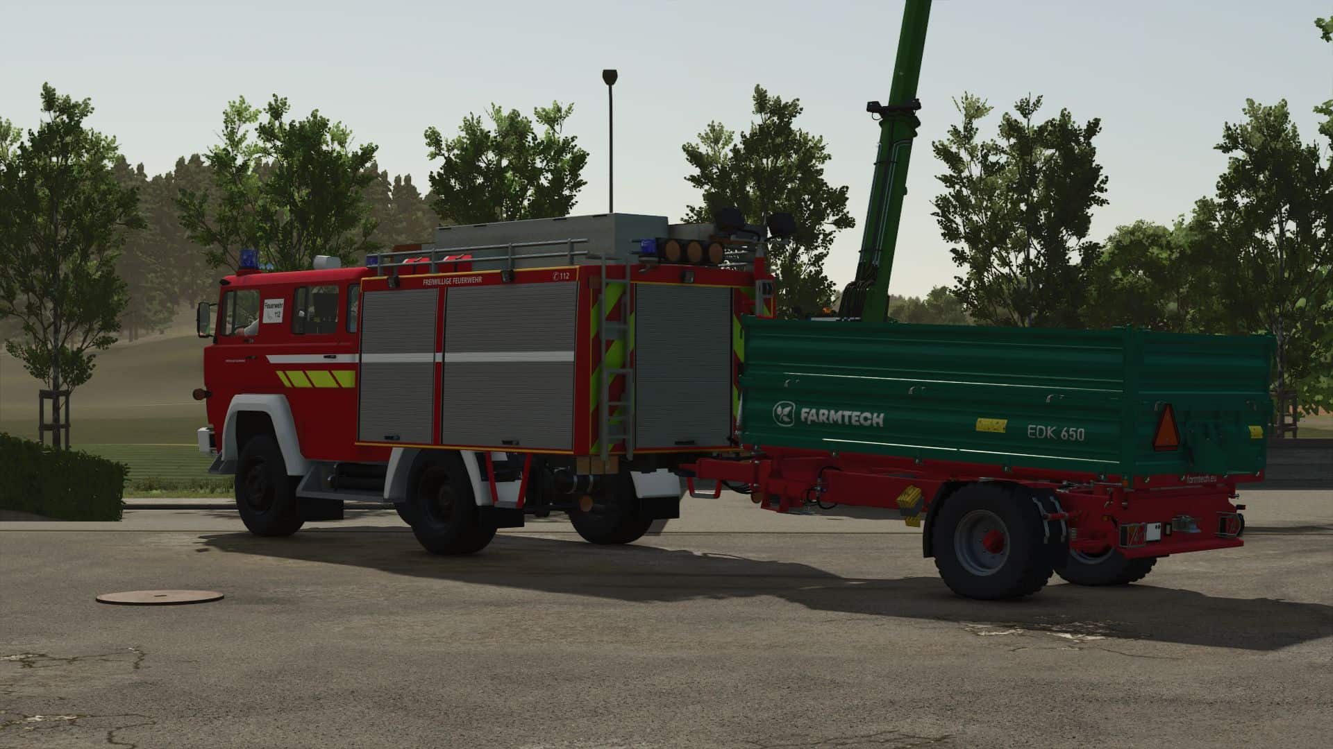 FS25 Magirus-Deutz LF8 v1.0.0.3 - FS 25 Vehicles Mod Download