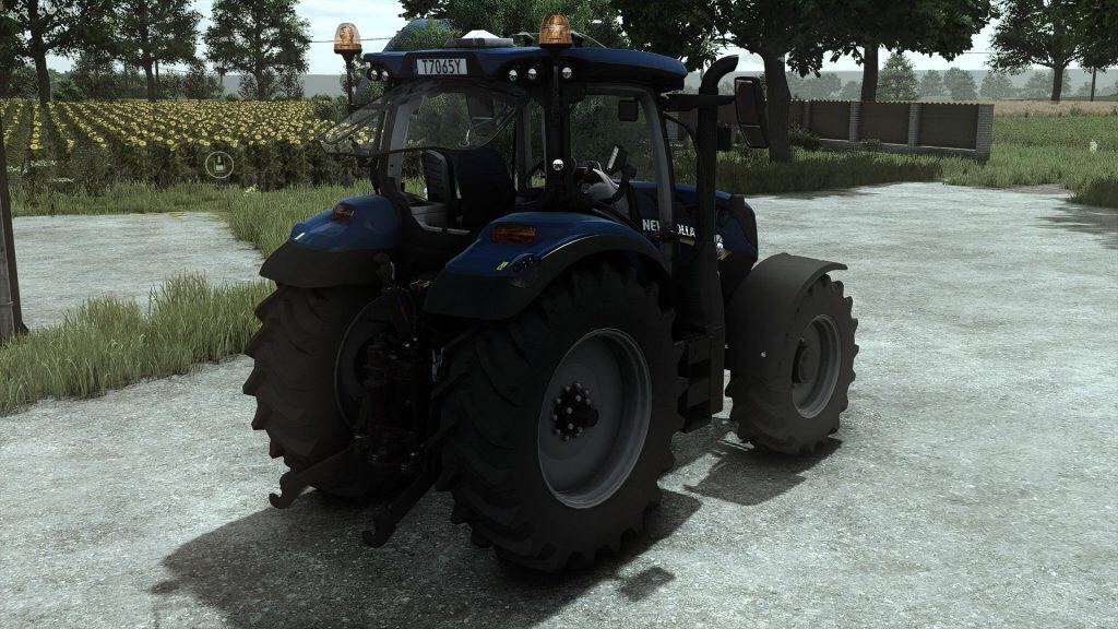FS25 New Holland T6 2018 v1.0.0.3 - FS 25 Tractors Mod Download