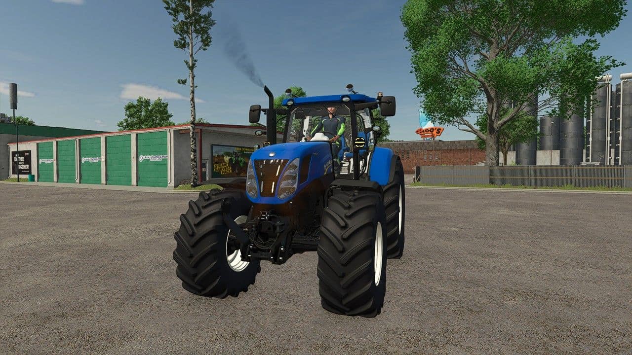 FS25 New Holland T7/T7000 v1.0.0.1 - FS 25 Tractors Mod Download