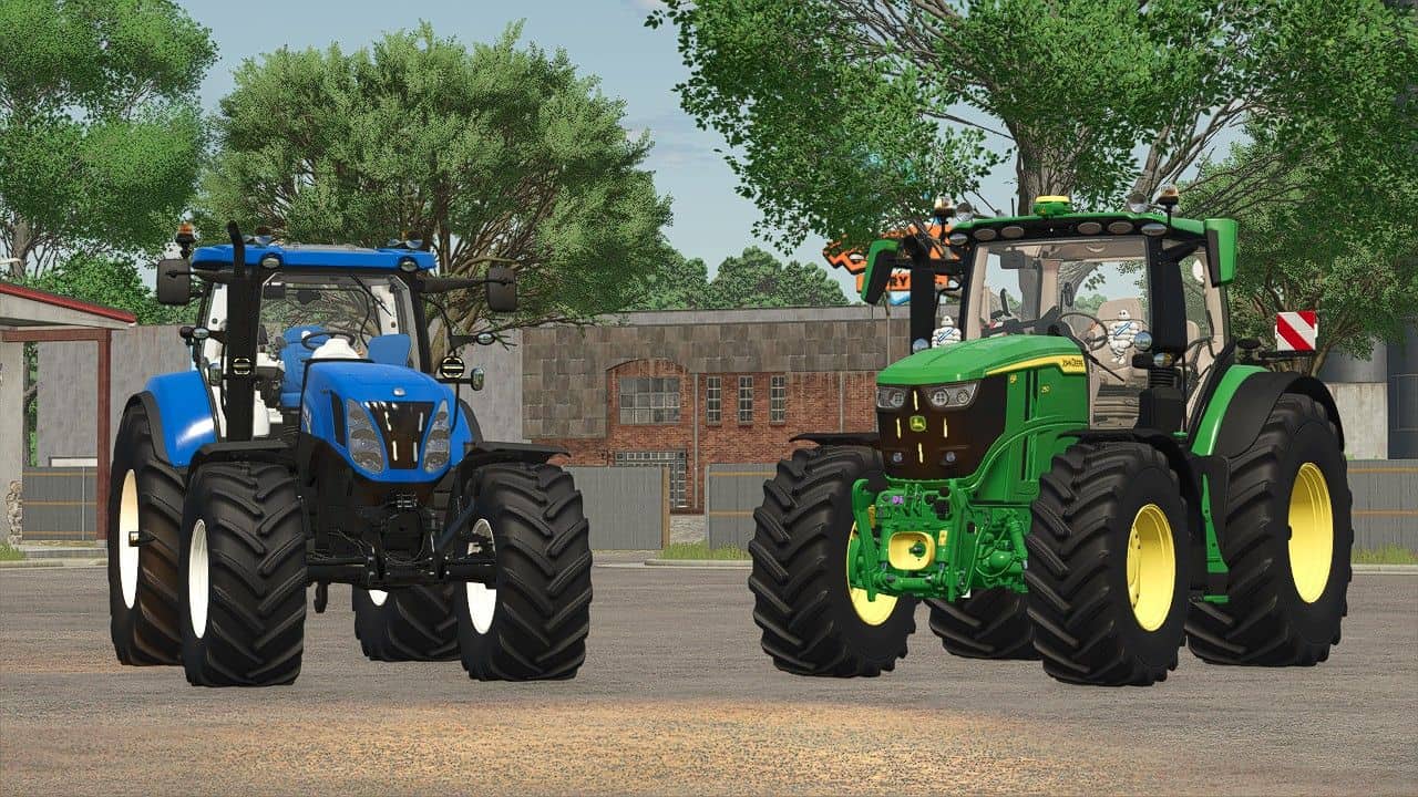 FS25 New Holland T7/T7000 v1.0.0.1 - FS 25 Tractors Mod Download