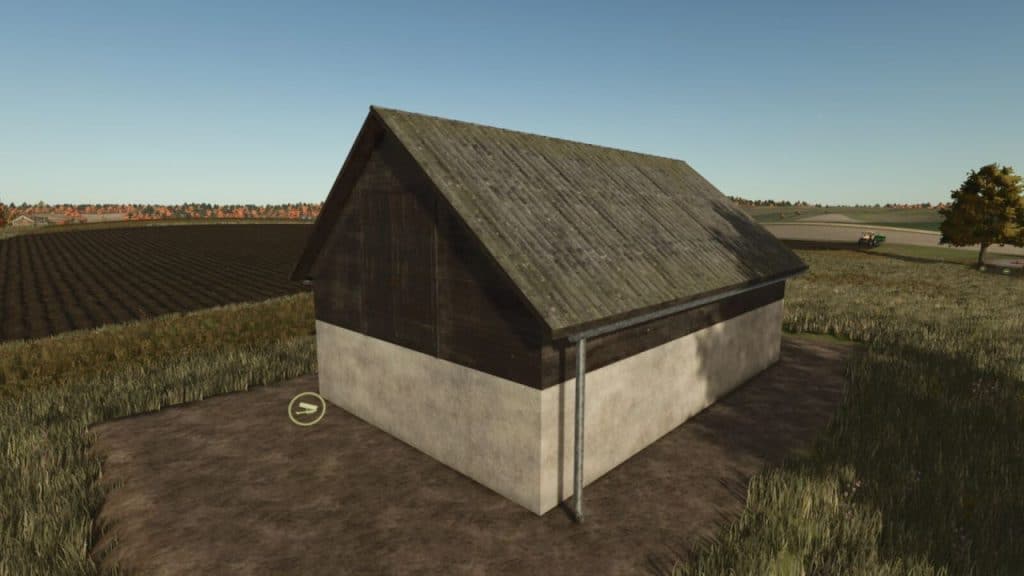 FS25 Old Hayloft And Grain Storage v1.0 - FS 25 Buildings Mod Download