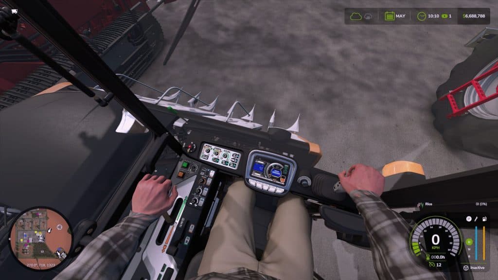 FS25 Realistic camera in the cabin v1.2 - FS 25 Other Mod Download