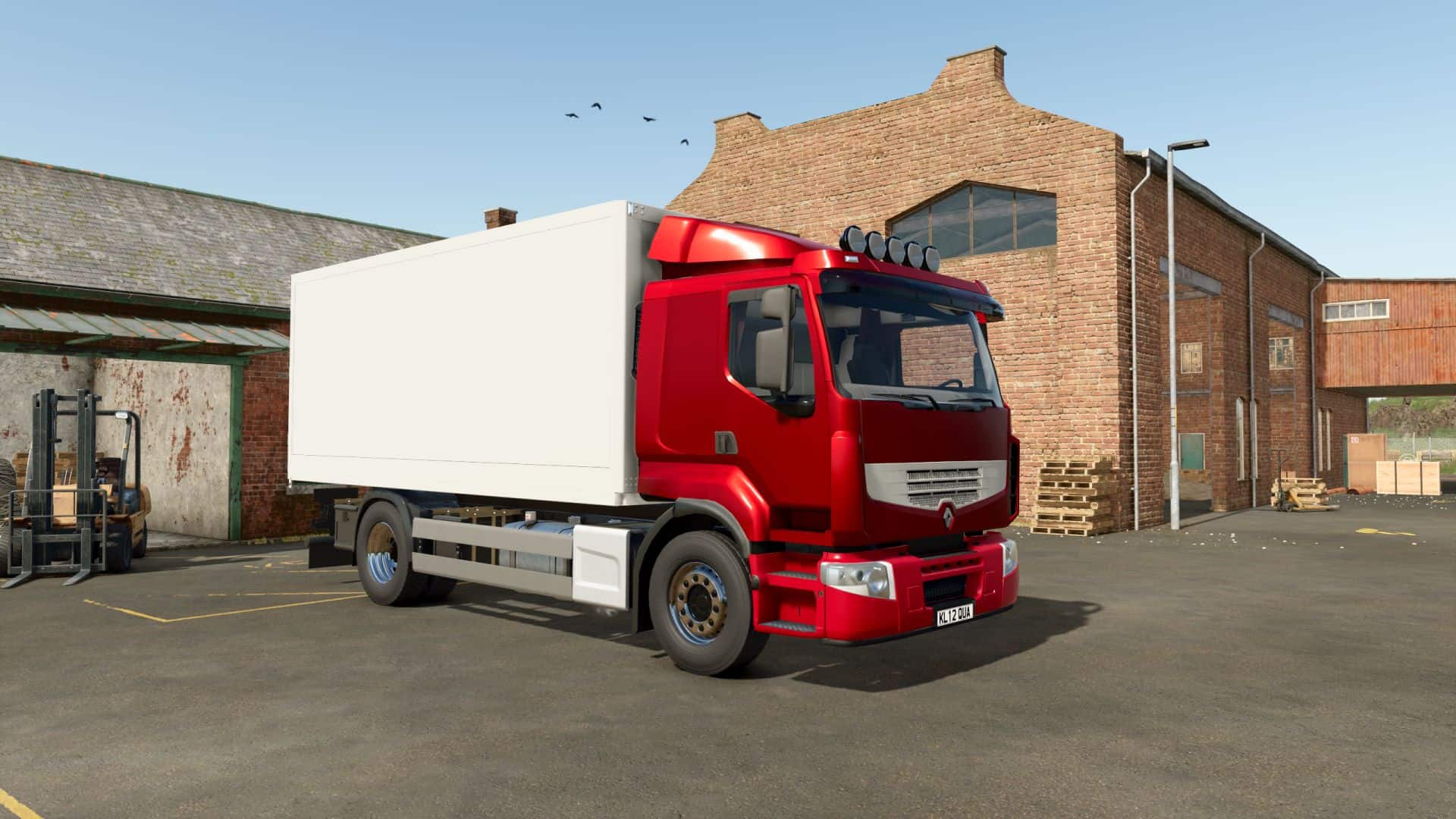 FS25 Renault Premium Сargo 4x2 v1.0 - FS 25 Trucks Mod Download