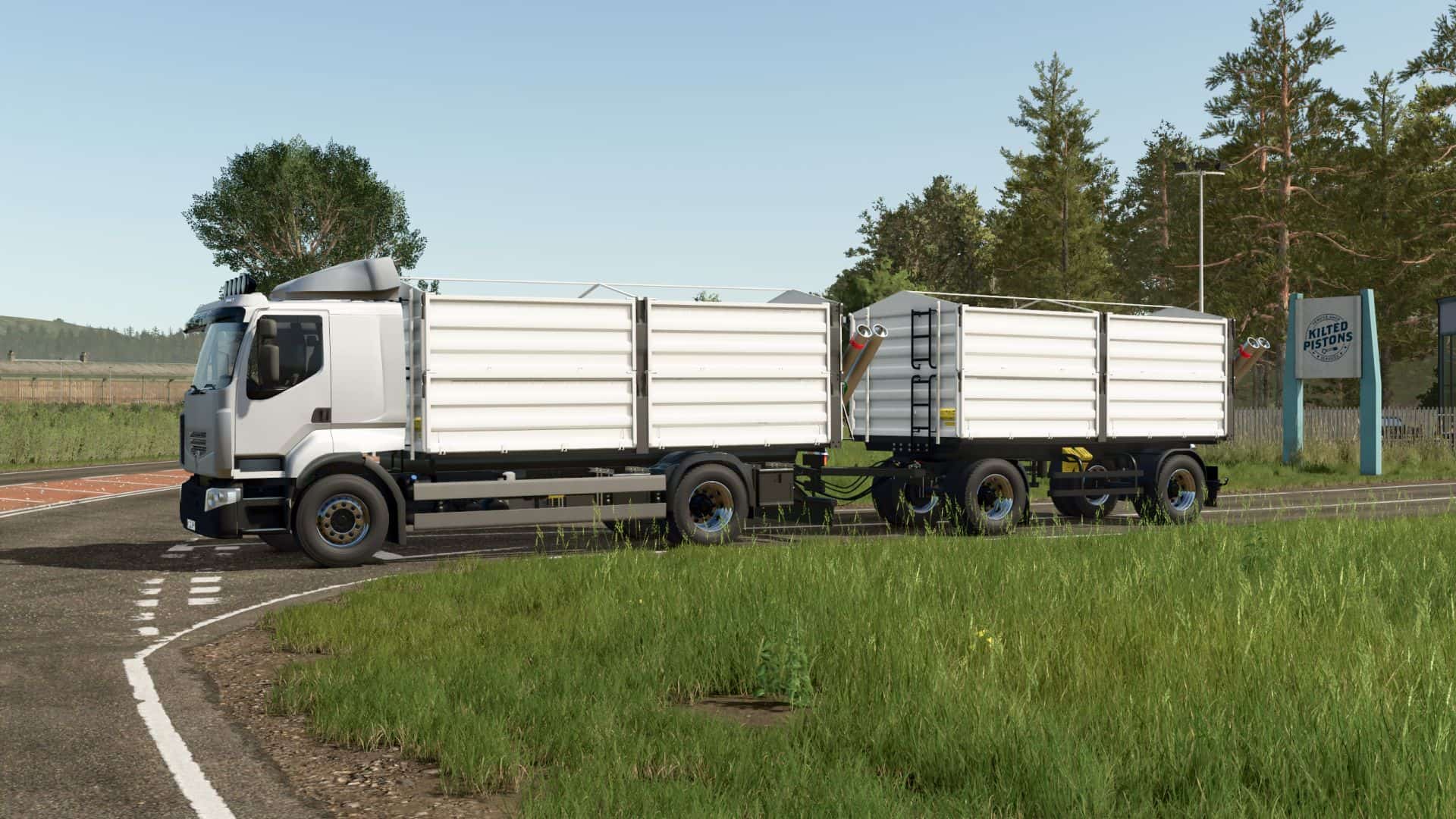FS25 Renault Premium Grain 4x2 v1.0.0.1 - FS 25 Trucks Mod Download