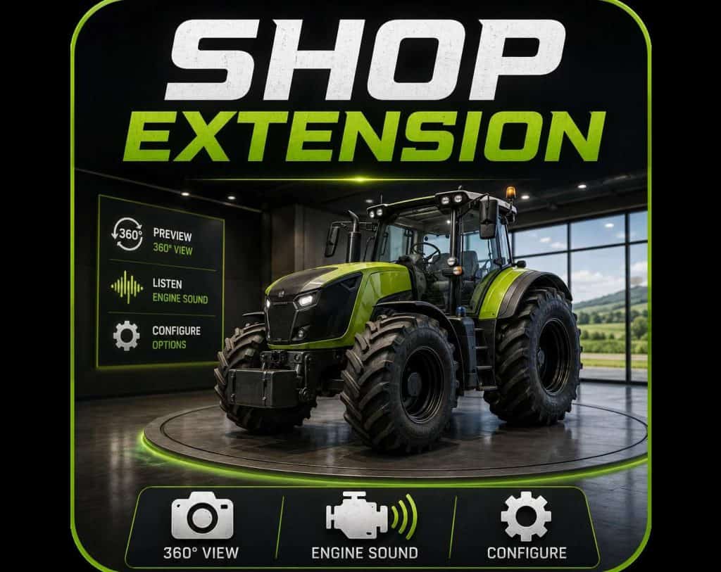 FS25 Shop Extension v1.0 - FS 25 Other Mod Download