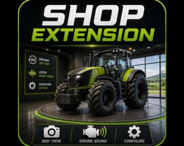 FS25 Shop Extension v1.0 - FS 25 Other Mod Download