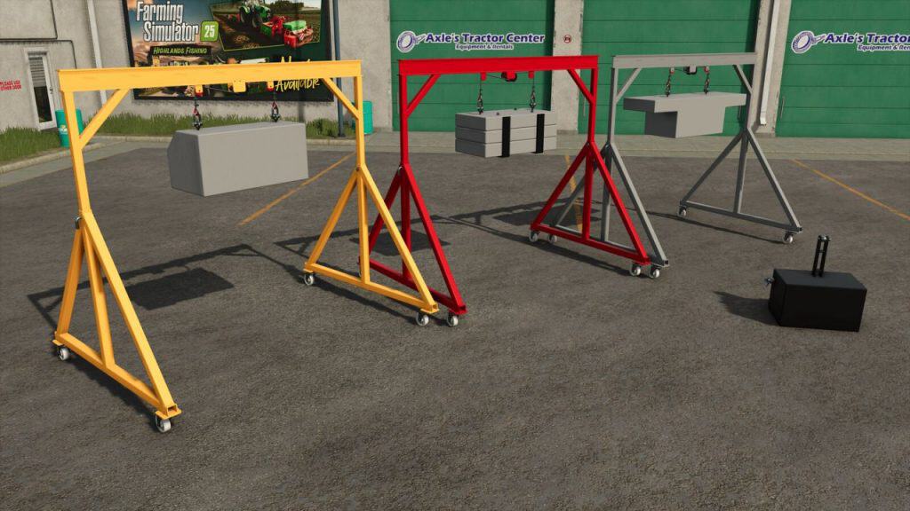 FS25 Weight Pack MB-Trac v1.0 - FS 25 Implements & Tools Mod Download