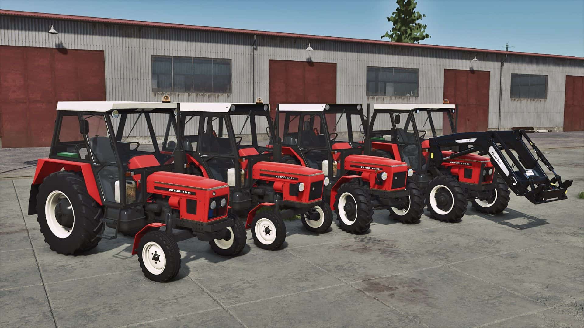 FS25 Zetor UR-I Pack 1980–1984 v1.0.0.1 - FS 25 Tractors Mod Download