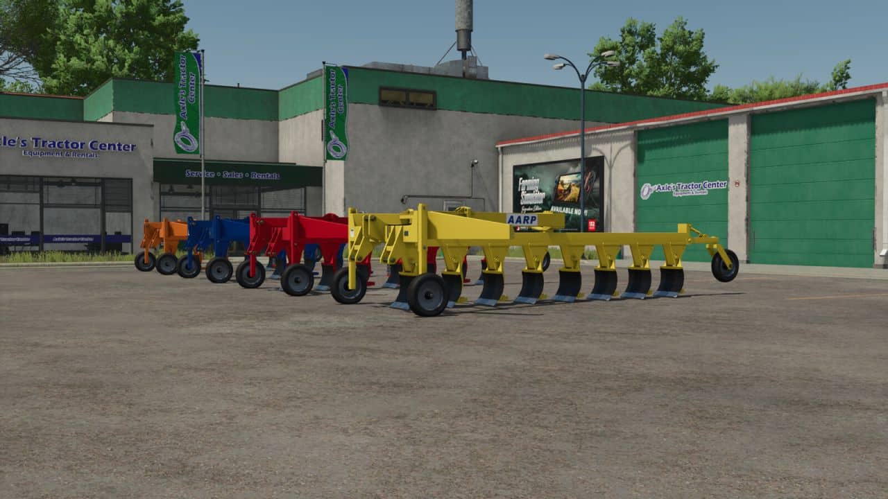 FS25 AARP 5–8 Plows Package v1.1 - FS 25 Implements & Tools Mod Download