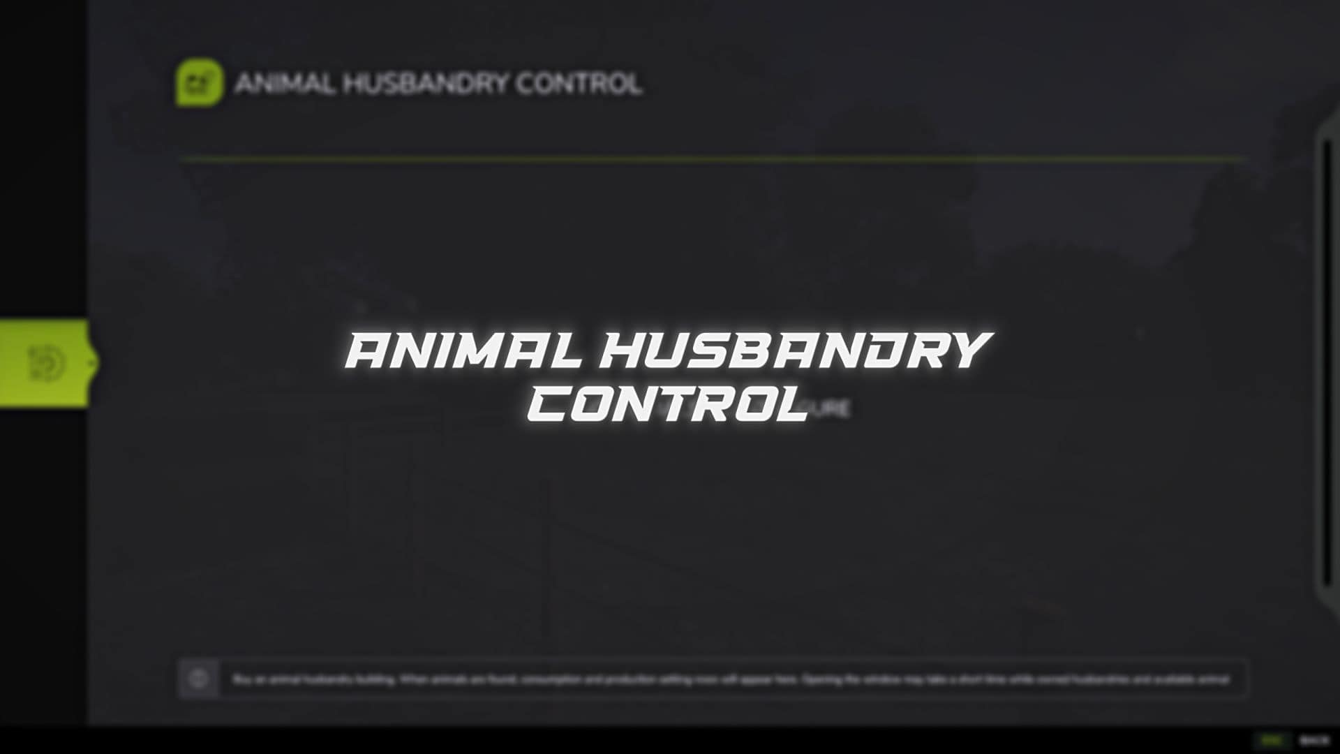 FS25 Animal Husbandry Control BETA v1.0 - FS 25 Other Mod Download