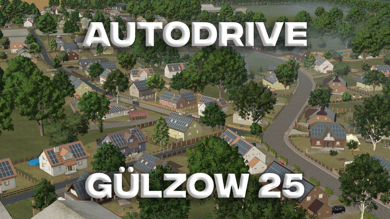 FS25 AutoDrive Gülzow v1.0.0.1 - FS 25 Other Mod Download