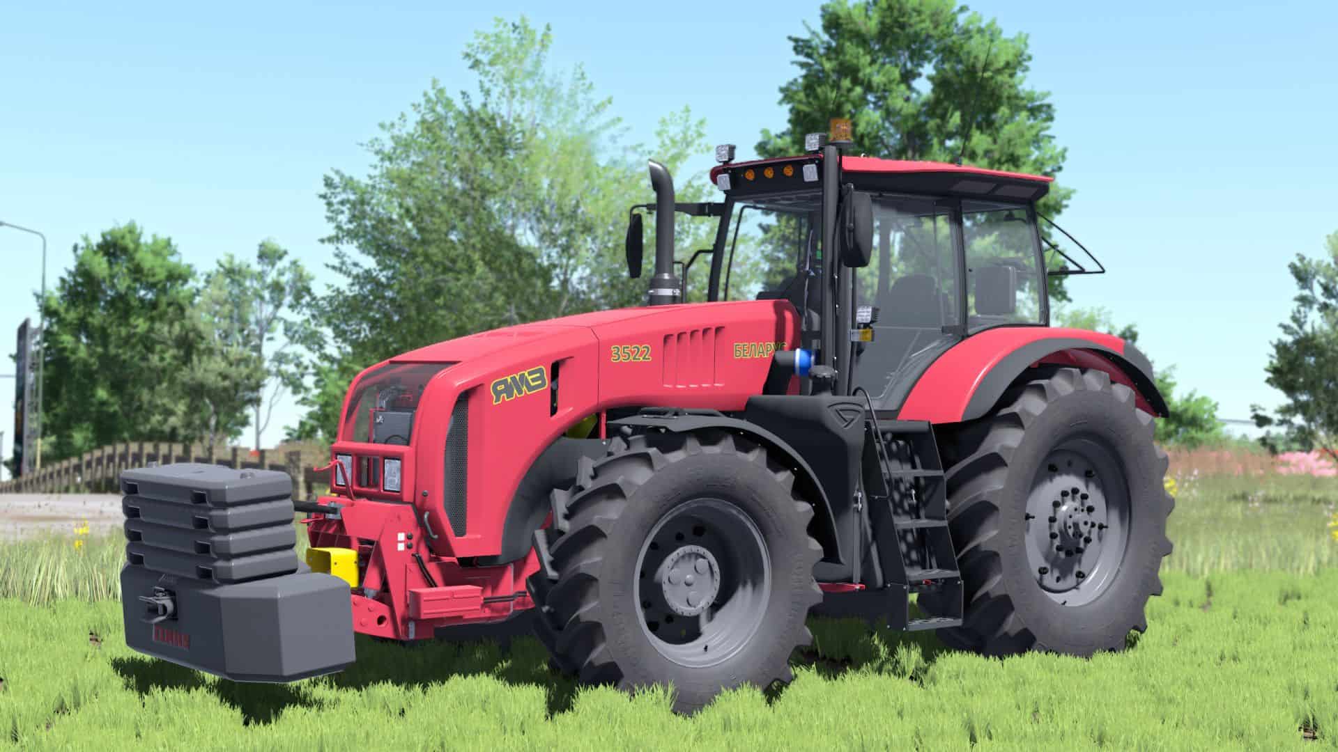 FS25 Belarus 3522 v1.1 - FS 25 Tractors Mod Download