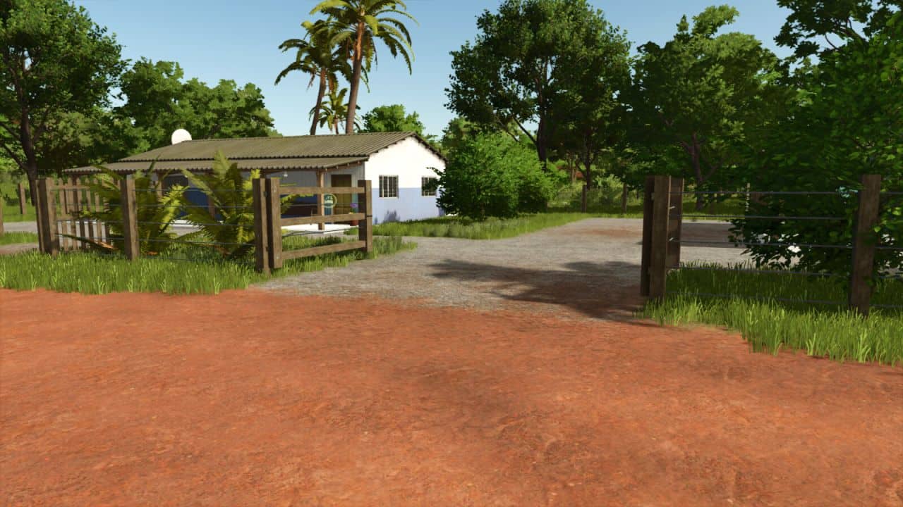 FS25 Brazilian Fences v1.0 - FS 25 Buildings Mod Download