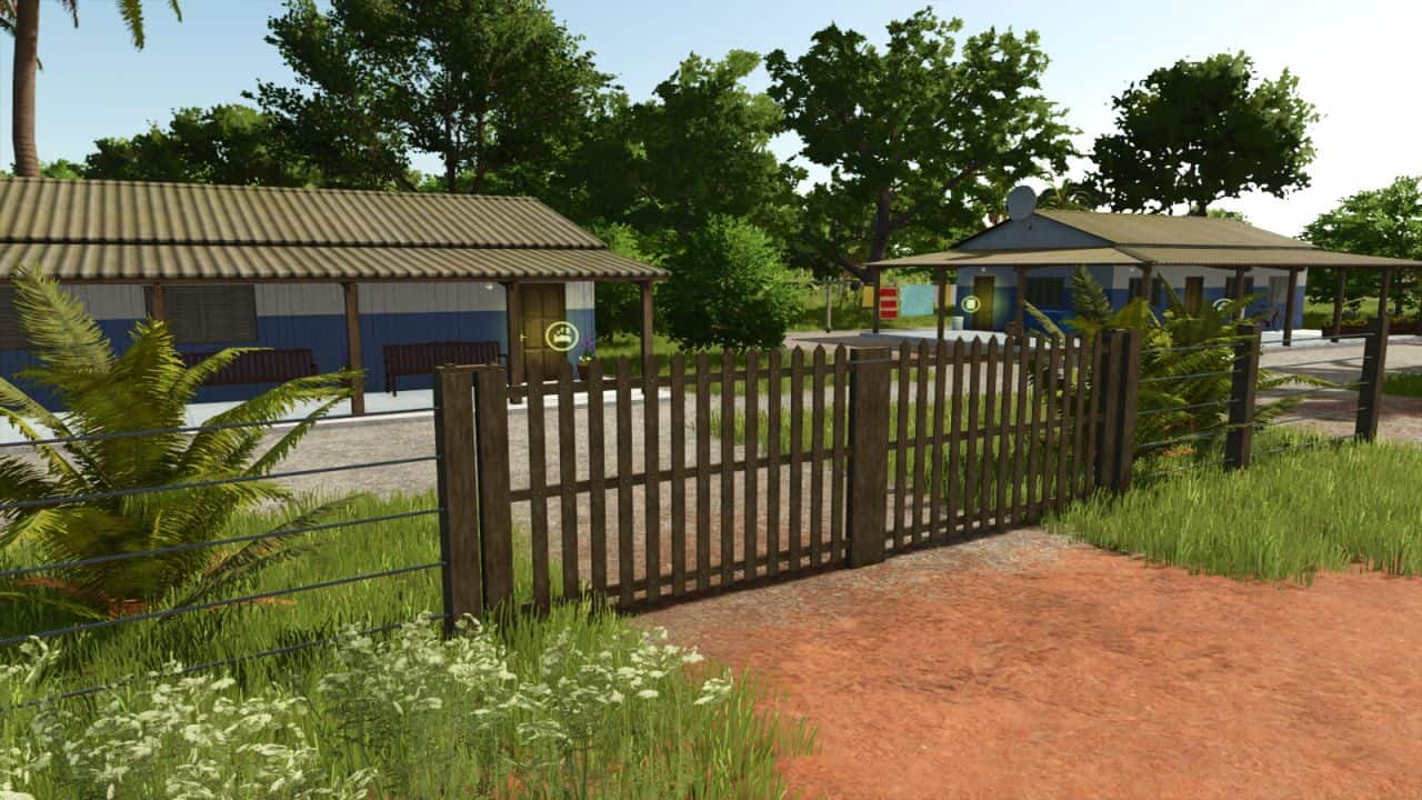 FS25 Brazilian Fences v1.0 - FS 25 Buildings Mod Download