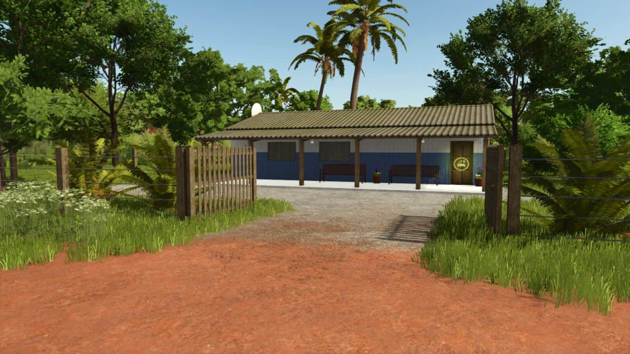 FS25 Brazilian Fences v1.0 - FS 25 Buildings Mod Download