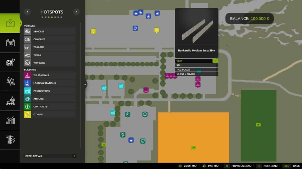 FS25 Bunkersilo Hotspot v1.0 - FS 25 Other Mod Download