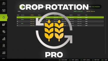 FS25 Crop Rotation Pro v1.0.2.2 - FS 25 Other Mod Download