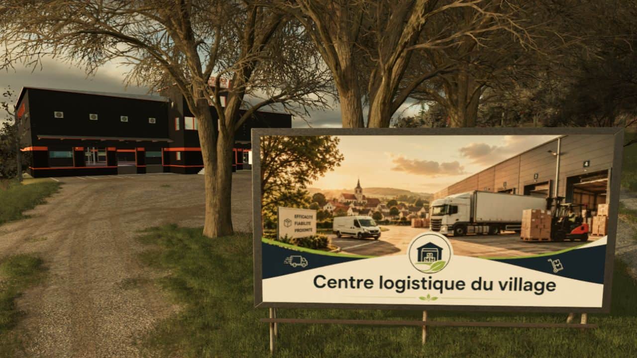 FS25 Decorative agricultural panels v1.0 - FS 25 Objects Mod Download