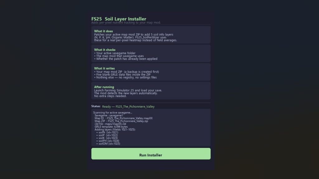 FS25 Density Layer Installer v1.3.5 - FS 25 Other Mod Download