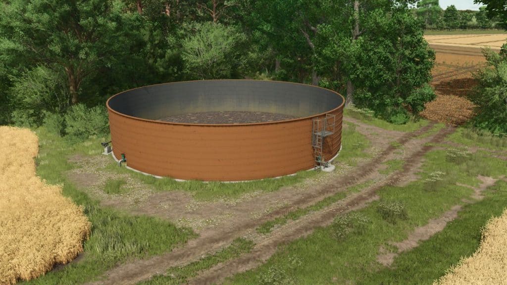 FS25 Stainless Steel Liquid Manure Tank v1.0 - Mod Download