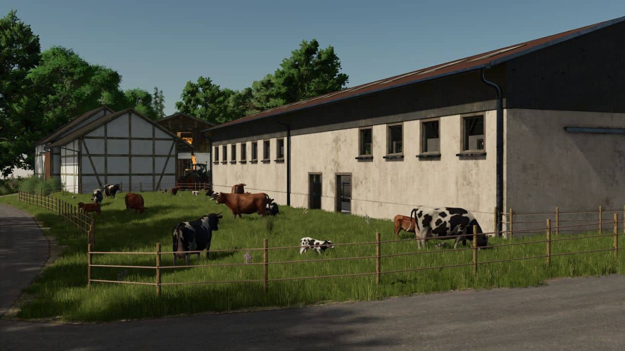 FS25 Farm Building Pack v1.0.0.6 - FS 25 Buildings Mod Download