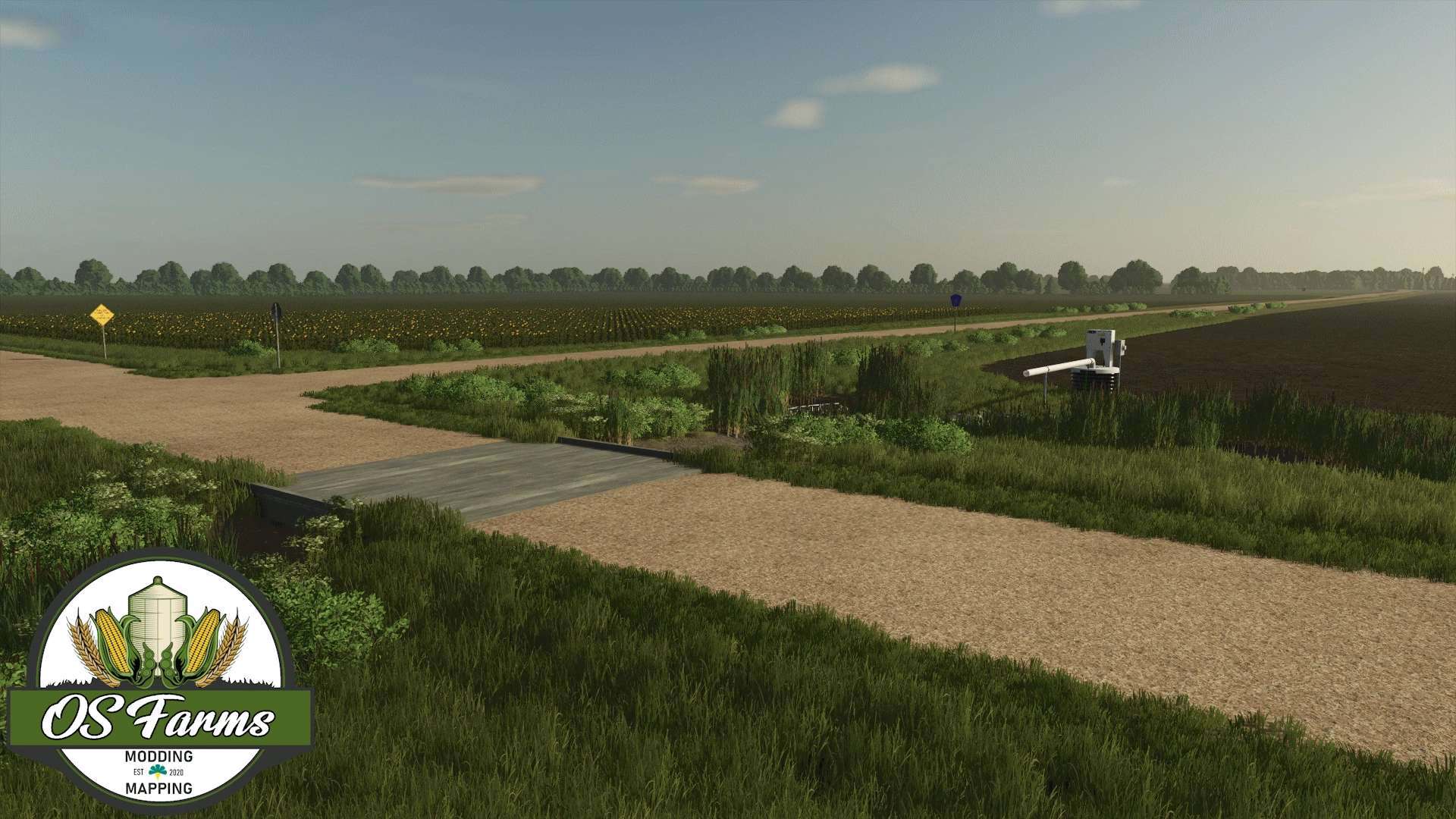 FS25 Forest River North Dakota 4X v1.0 - FS 25 Maps Mod Download