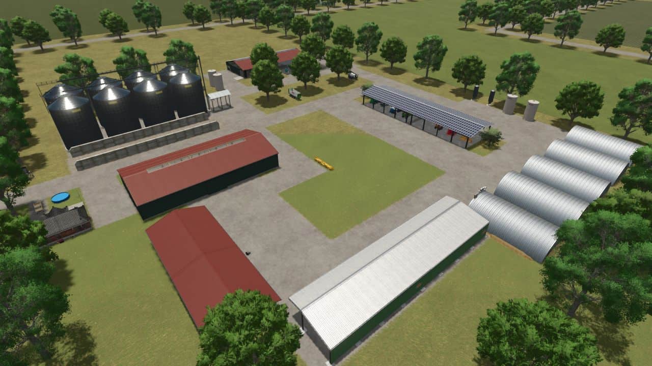 FS25 Green Valley v1.0 - FS 25 Maps Mod Download