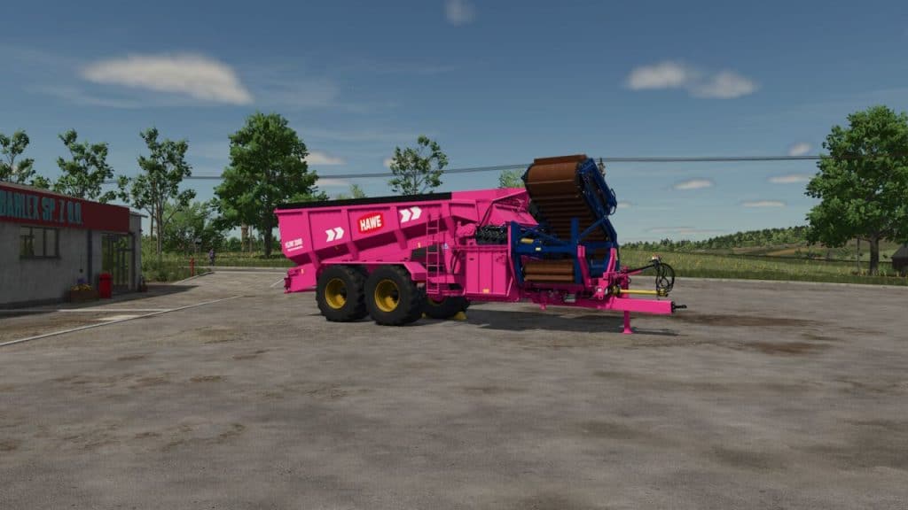 FS25 Hawe KUW 2000 v1.0.0.1 - FS 25 Trailers Mod Download