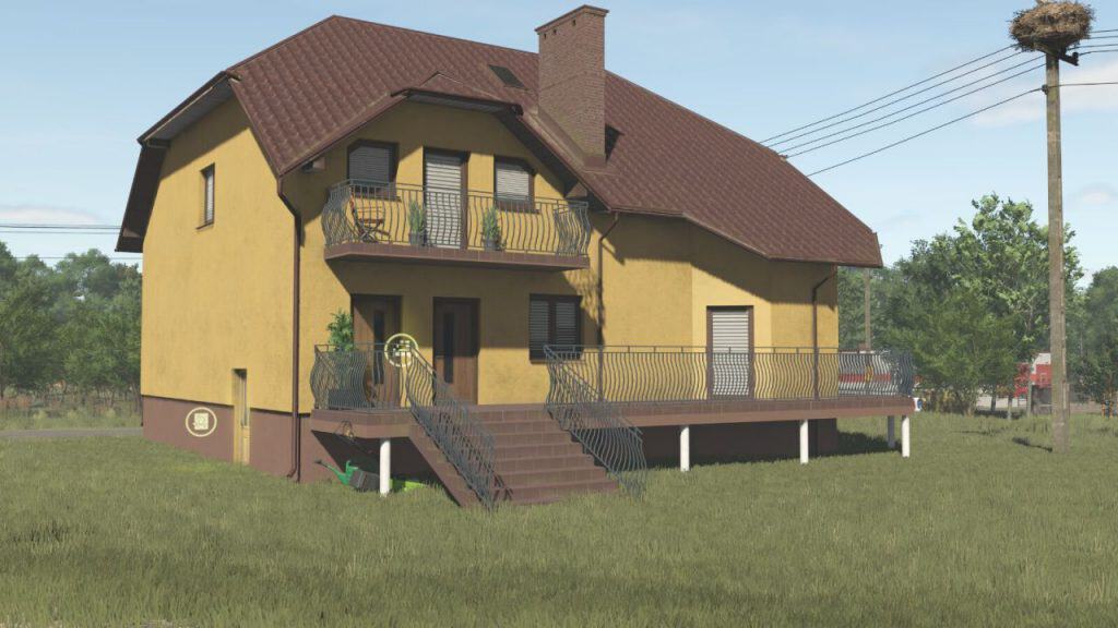 FS25 House v1.0 - FS 25 Buildings Mod Download