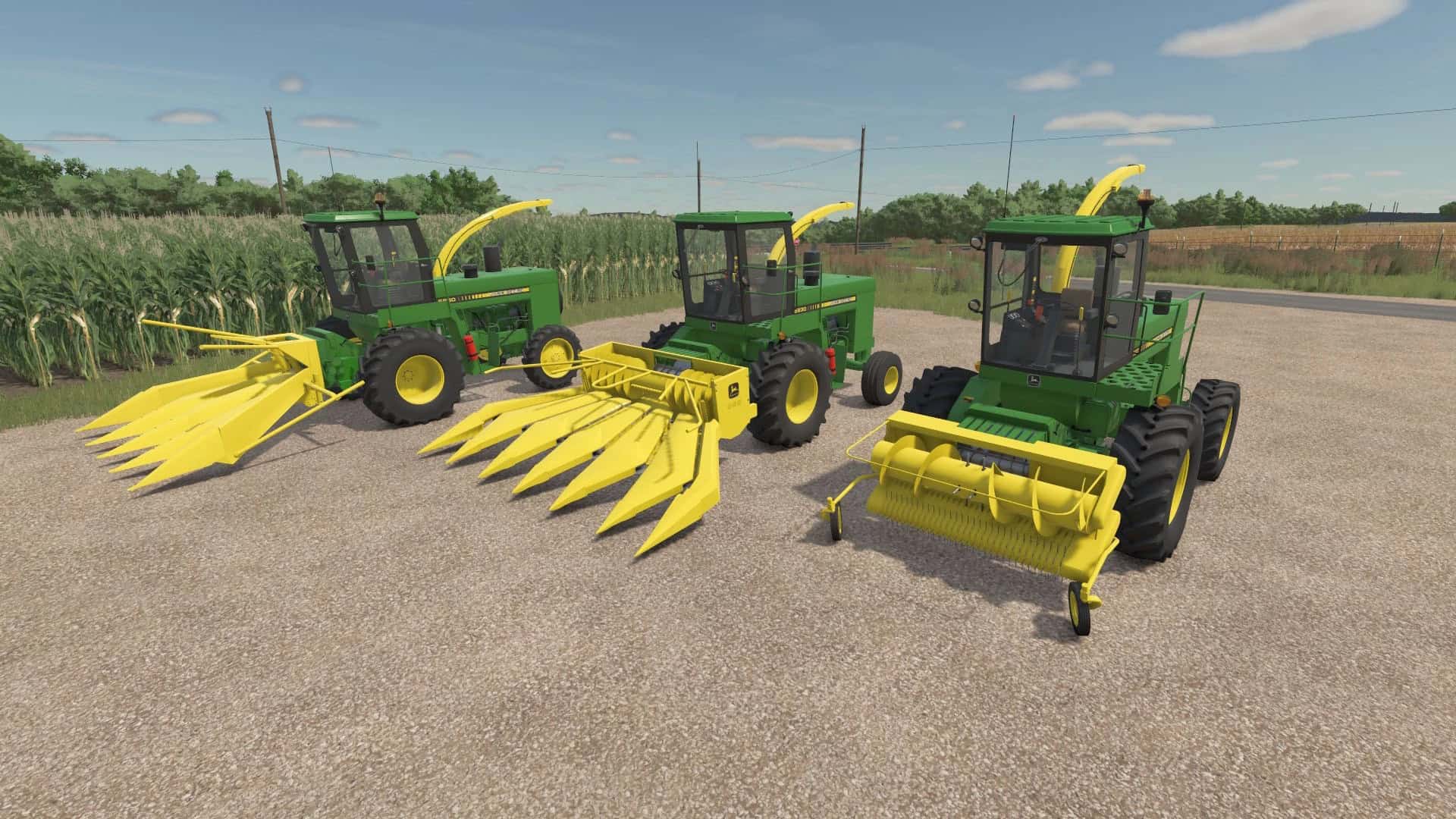 FS25 John Deere 5830 Forage Harvester v1.0 - FS 25 Combines Mod Download